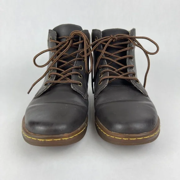 Dr. Martens | Shoes | Dr Martens Womens Maelly Brown Leather Ankle ...